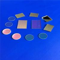China UV Camera Infrared Optical Glass Filters 1.5mm to 300mm Diameter with BK7 Quartz Materials for sale