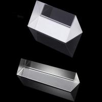 China BK7 Right Angle Optical Glass Prism 3-100mm with ±0.01mm Tolerance for Laser and Imaging Systems for sale