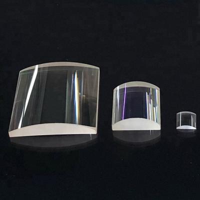 China Plano Concave Cylindrical Lens 0.7-400mm Diameter K9 Optical Glass with 60/40 Surface Quality for sale