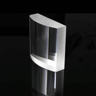 China BK7 Double Convex Rectangular Cylindrical Lens 0.7-400mm Diameter for High Power Laser Focus Applications for sale