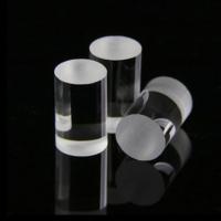 China BK7 Glass Half Cylinder Rod Lens Optical Sapphire Gradient Index Rod Lens 0.5-50mm for sale