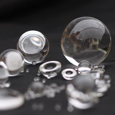 China 10mm Plano Convex Spherical Ball Lens for Laser Collimation and Fiber Coupling, 0.7-400mm Diameter Range for sale