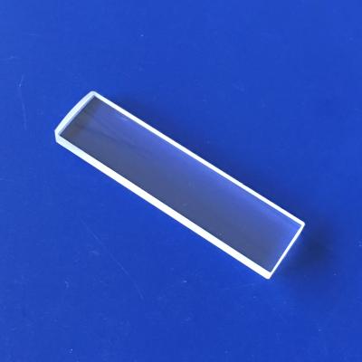 China Plano-Concave Aspheric Glass Cylindrical Lens 236x70mm for COB LED Spotlight 30 Degree for sale