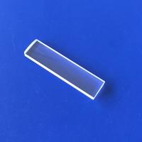 China Plano-Concave Aspheric Glass Cylindrical Lens 236x70mm for COB LED Spotlight 30 Degree for sale