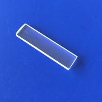 China Plano-Concave Aspheric Glass Cylindrical Lens 236x70mm for COB LED Spotlight 30 Degree for sale