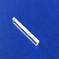 China Plano-Concave Aspheric Glass Cylindrical Lens 236x70mm for COB LED Spotlight 30 Degree for sale
