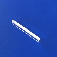 China Plano-Concave Aspheric Glass Cylindrical Lens 236x70mm for COB LED Spotlight 30 Degree for sale