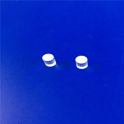 China Sapphire Optical Glass Rod Lens 0.5-50mm Diameter with ±0.005mm Tolerance for Laser Beam Shaping for sale
