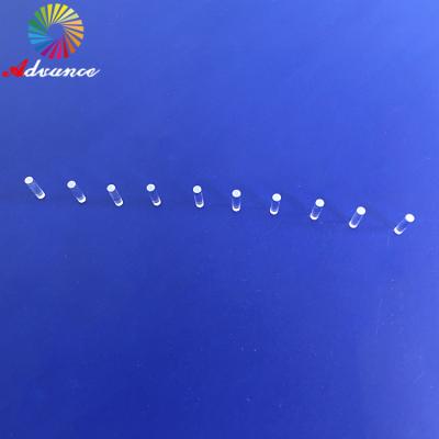 China LED Micro Quartz Fused Silica Rod Lens 0.5mm to 120mm with 10/5 to 60/40 Surface Quality for Optical Systems for sale