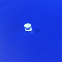 China 20mm to 100mm Waterproof Cylindrical Quartz Glass Rod Lens for Laser Measurement Systems with ROHS Certification for sale