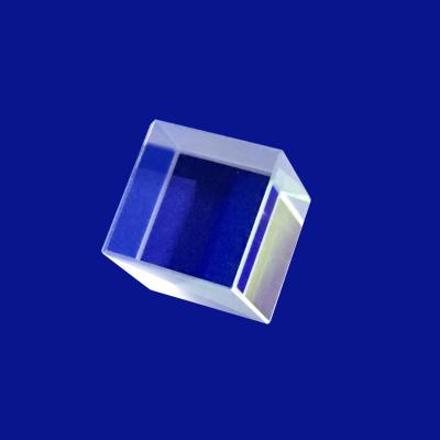 China Transparent Optical Glass X-Cube Prism 10/5 to 60/40 Surface Quality 3-100mm Dimensions for sale