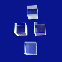 China Custom Optical Glass Cube Beam Splitter 10-150mm X Cube Photography Prism for sale
