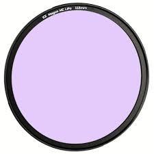 China 410nm BK7 Narrow Bandpass Optical Glass Filter 1.5-300mm Diameter Custom Coating for sale