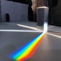 China Sapphire Glass 60/40 Corner Cube Prism 200mm with ±0.03mm Tolerance for Optoelectronics and Laser Systems for sale