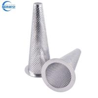 China Stainless Steel Basket Tube Filter 0.01-1000um for Hydraulic Filtration 304 316L for sale