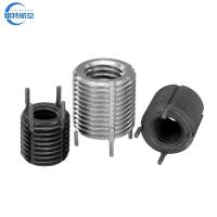 China Non Standard Stainless Steel Keenserts Key Locking Thread Insert M4-M60 Zinc Plated for sale