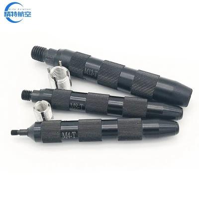 China M4 Key Locking Thin Wall Keensert Thread Inserts 303 Stainless Steel 5.25mm Length for Metal Fastening for sale