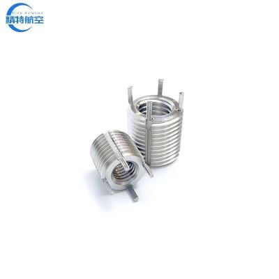 China Stainless Steel Key Insert M2-M24 Key Locking Solid Wall Threaded Insert Keysert for sale