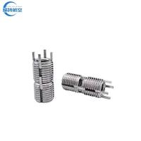 China M8 Stainless Steel Key Locking Threaded Insert Sleeve Nickel Plated 12mm Length for sale