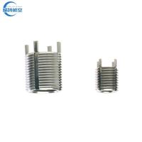 China Stainless Steel Thin Wall Key Locking Insert 4 Keys 3/8-16 Internal Thread Size for Heavy Duty Applications for sale