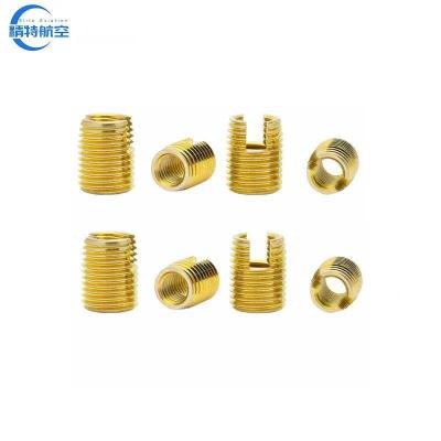 China Colored Stainless Steel 302/307/308 Style Self Tapping Threaded Inserts for M2-M60 Customization for sale