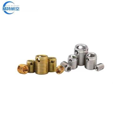 China SS304 Metric 302 Self Tapping Thread Insert M2 M3 M4 Slotted Type Wire Insert for Energy Cars for sale