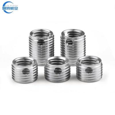 China M2-M10 Flanged Brass Insert Nut Stainless Steel Self Tapping Threaded Insert for Aerospace Industry for sale