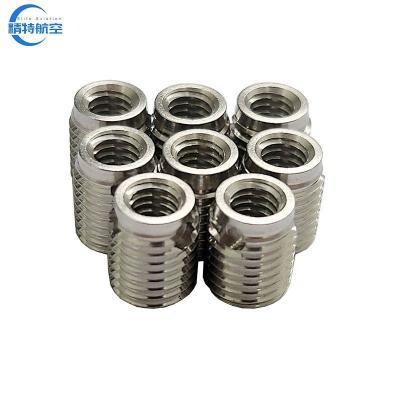 China Self Tapping Threaded Insert Slotted Type M1.4-M60 Stainless Steel Bushing Fastener for sale