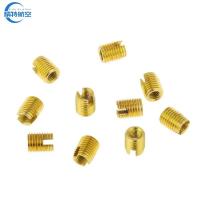 China Lubricated Slotted Self-Tapping Threaded Insert M1.4-M60 Stainless Steel 302/307/308 for sale