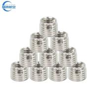 China Customized Non-Customized 500pcs/bag Whole Stainless 303 Steel Unc/Unf Self Tapping Thread Inserts Slotted Insert Nut for sale