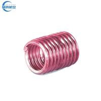 China Metric M3 Stainless Steel 304 Tangless Wire Thread Insert M3x0.5 Thread Repair Green for sale