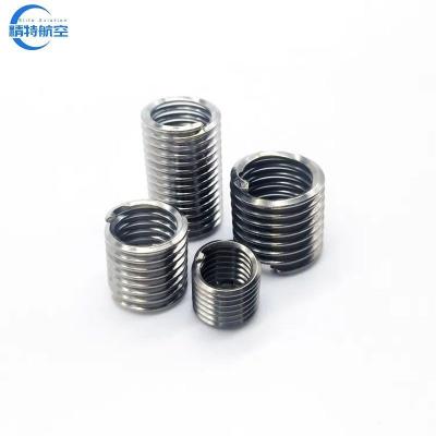 China 316 Stainless Steel Tangless Helical Coil Thread Inserts M4 M5 M6 Free Running 500000PCS/Week for sale