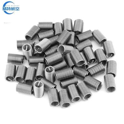 China Stainless Steel M6x1.5D Wire Thread Insert Fastener 100pcs Bag for Thread Reinforcement for sale