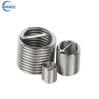 China Stainless Steel 304 316L Helical Wire Threaded Inserts M2 to M20 Metric Sizes Zinc Plated for sale