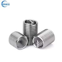 China Stainless Steel 304 Coil Threaded Insert M2-M24 1D 1.5D 2D Nickel Plated Colorful Surface Finishing for sale