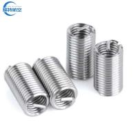 China Impact Resistant Screw Lock Thread Insert M6 x 1.0 Nickel Plated Auto Repair for sale