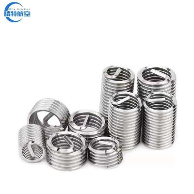 China Zinc Plated Corrosion-Resistant Wire Thread Insert M12 x 1.75mm Pitch for High-Strength Materials for sale