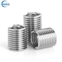 China SS304 Chrome Nickel Plated Colorful Thread Repair Insert M2-M30 0.5-3.5mm Pitch for sale