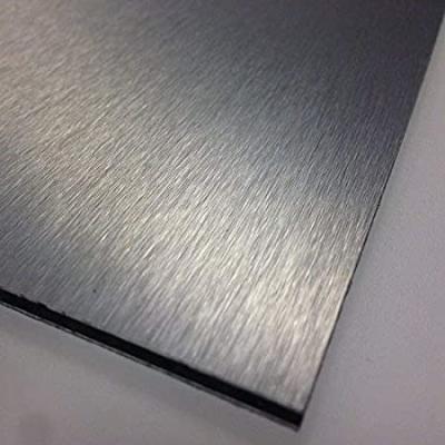 China Brushed Silver Aluminium Sheet Plate 1050A Corrosion Resistant Light Weigh for sale