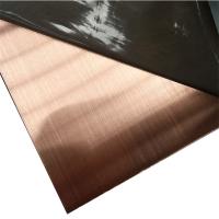 China Pvd Stainless Steel Coil Coated Bronze Titanium Rose Golden Mirror Pvdf Pe for sale