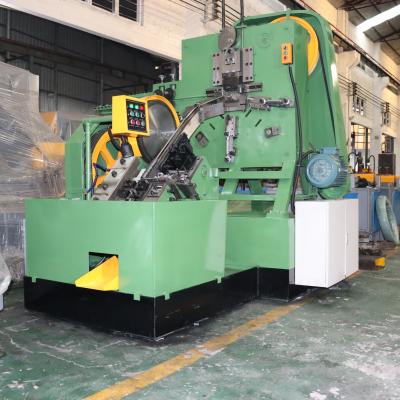 China Compact Eye Bolt Making Machine 130mm Rod Length 3mm Cutting Diameter Safe Durable for sale