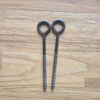 China Compact Eye Bolt Making Machine 130mm Rod Length 3mm Cutting Diameter Safe Durable for sale