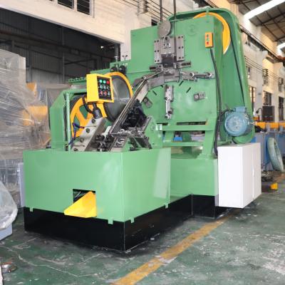 China High Speed Buckle Thread Rolling Machine 130mm Max Rod Length 3mm Cutting Diameter Automatic Forming Equipment for sale