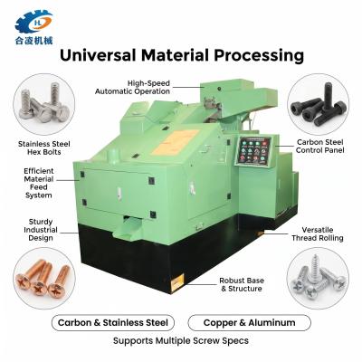 China Maxthreadlength 350mm Thread Forming Machine including maxthreaddiameter 20mm frequency 50Hz 60Hz designed for thread production for sale