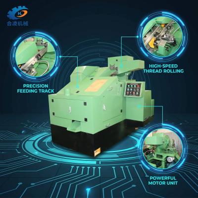 China Automatic Thread Rolling Machine Equipped with Low Noise Technology Enhancing Productivity and Reducing Noise Pollution for sale