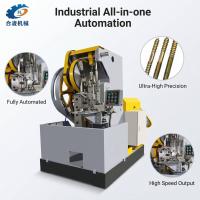 China New Fully Automatic Double Head Bolt & Screw Cutting Thread Rolling Machine, High Productivity Thread Rolling Equipment for Bolt Manufacturing Factory for sale
