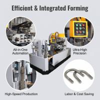 China High Output Automatic Stainless Steel U Anchor Bolt One Piece Forming Machine 380V 35-45pcs/min For Construction Fastener Factory for sale