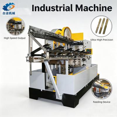China Robust High Precision Thread Forming Machine, Low Waste, Supports Seamless Assembly Line Connection for sale