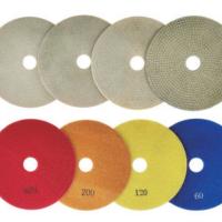 China Diamond Soft Grinding Pad For Stone And Tile Processing And Concrete Floor Treatment for sale