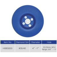 China High Performace Vacuum Brazed Diamond Grinding Wheel for Concrete for sale